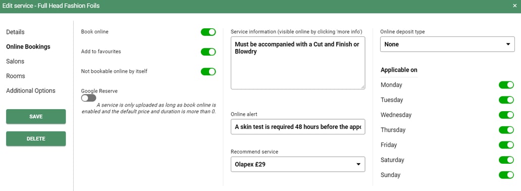 How to Set Up Online Booking