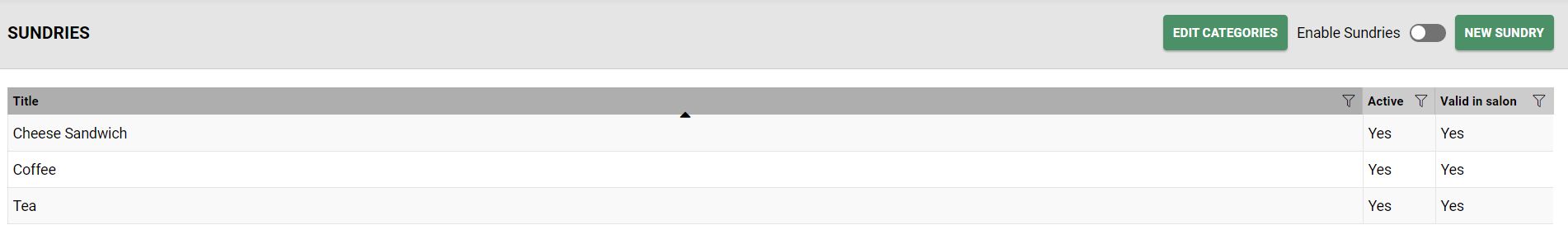 How to Create Sundries