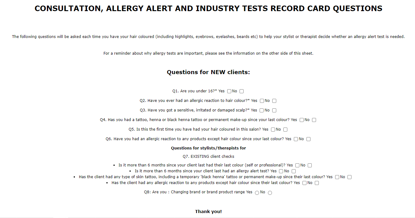 How to create a consultation form