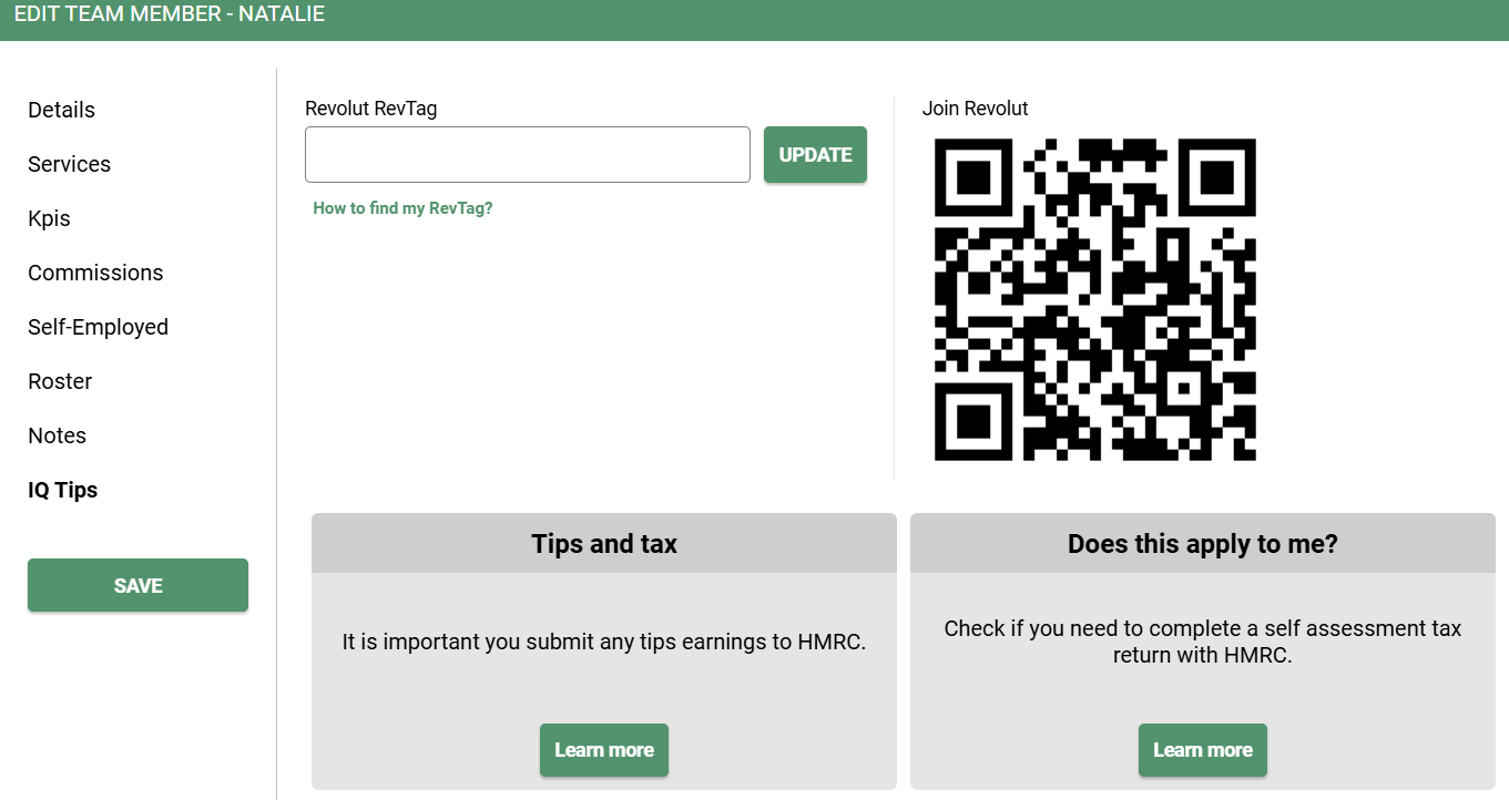 How to Activate Tips with Revolut