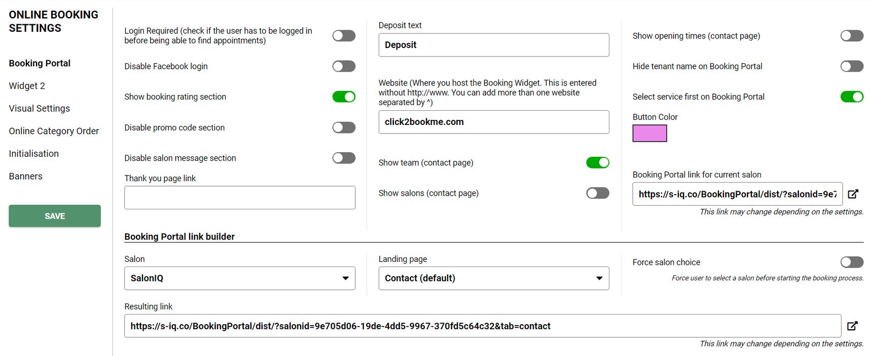 How to Set Up Online Booking