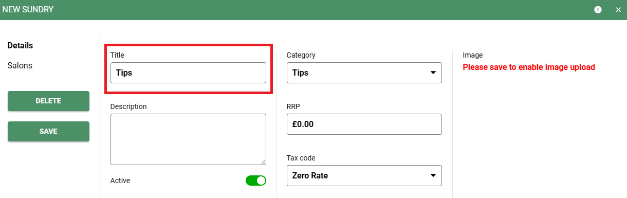 How to add tips onto transactions